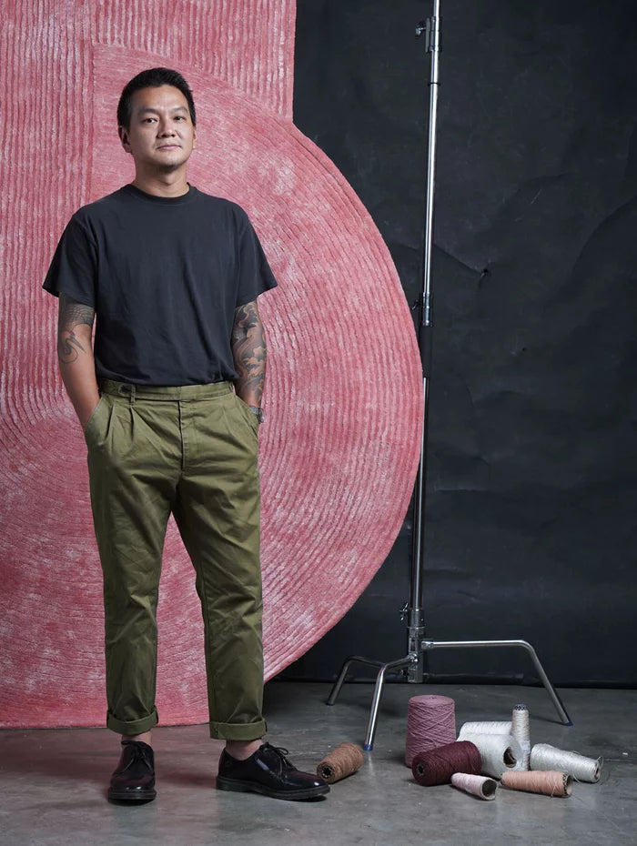 Randy Halim 01 | Moire Rugs | Luxury Hand-tufted Bespoke Rugs in Jakarta